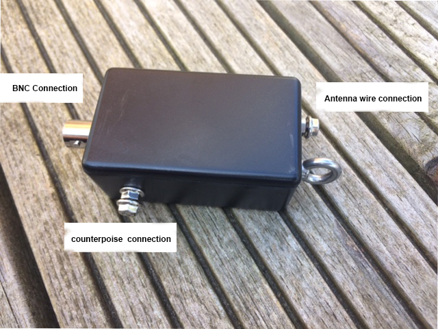 QRP 49:1 impedance transformer UNUN