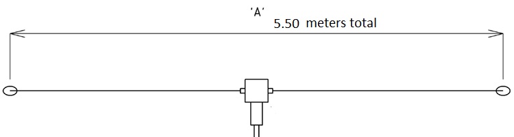 DOUBLE Bazooka Antenna 27 Mhz CB DXer